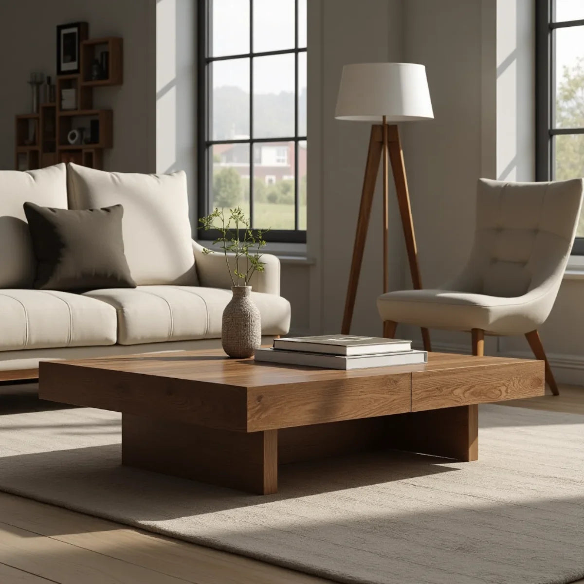 The Art of Mixing Wood Tones: Matching Solid Wood Coffee Tables with Y ...